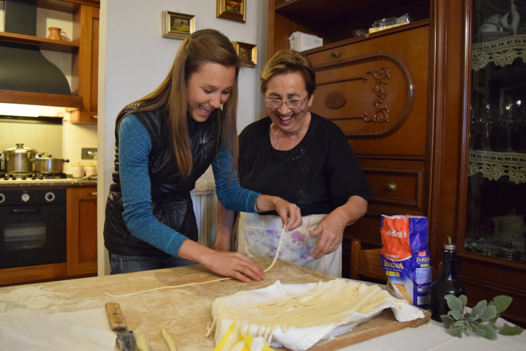 Homemade Pasta With An Italian Grandma (Recipe Included!) – Aplins in ...