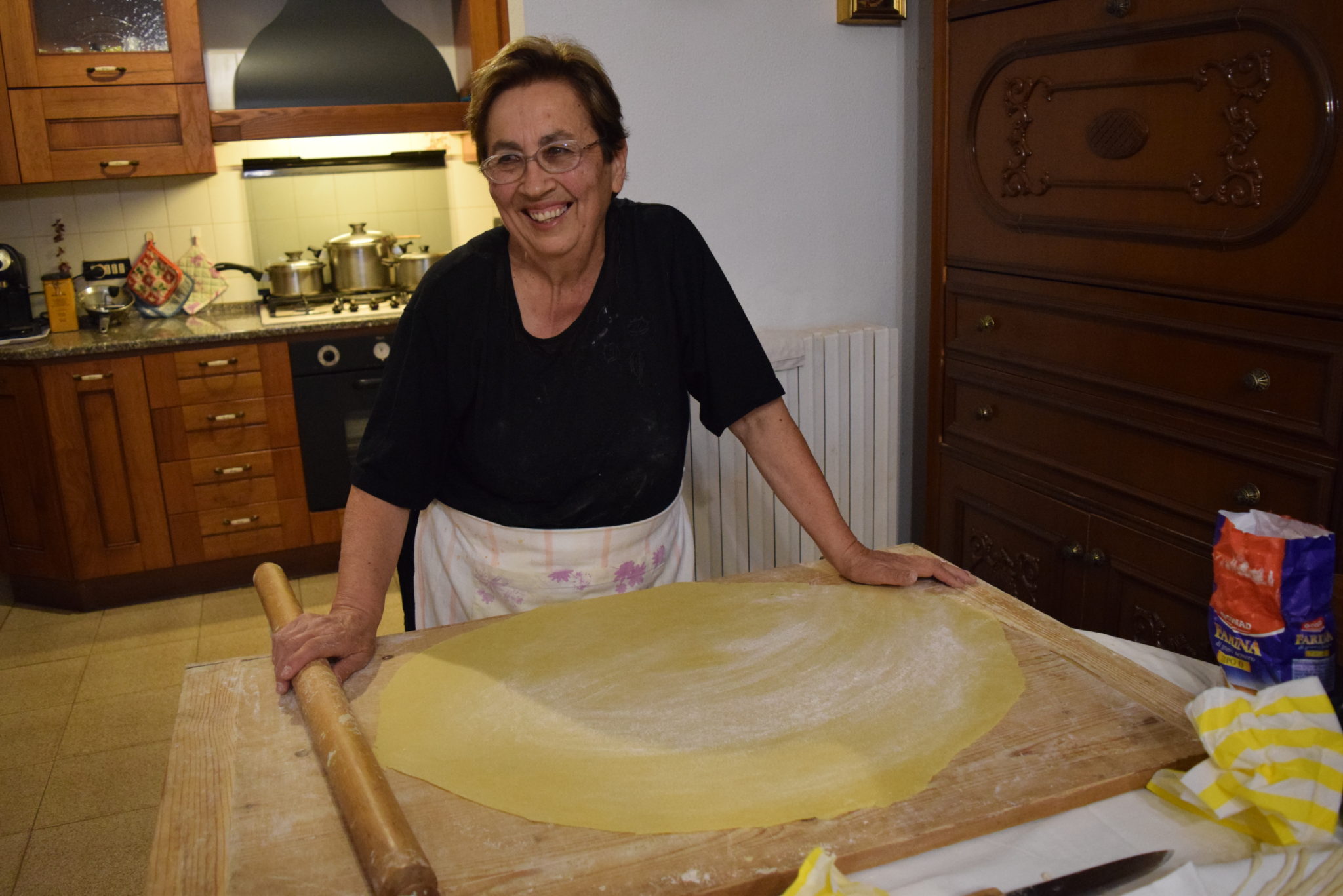 Homemade Pasta With An Italian Grandma (Recipe Included!) – Aplins in ...