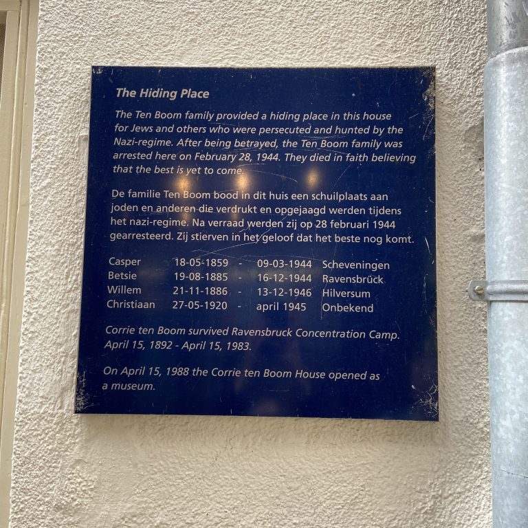 A Day Trip To Haarlem: Visiting The Corrie ten Boom House – Aplins in ...